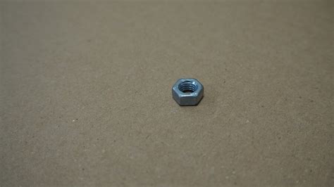Hex M6 Nut Stl Bzp 5 Mm Thick
