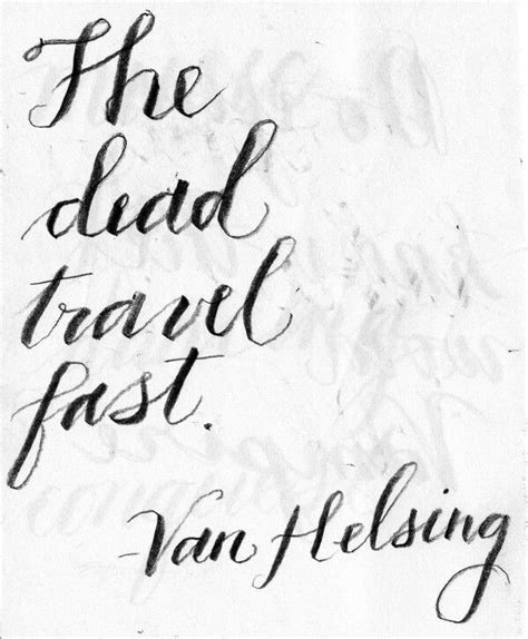 Van Helsing Words Book Journal Life Quotes