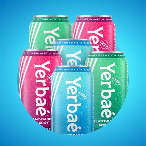 Yerbaé 16oz Variety Power Pack Enhanced Naturally Caffeinated Energy