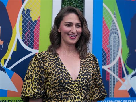 American Singer Songwriter Pianist Sara Bareilles At The Red Carpet