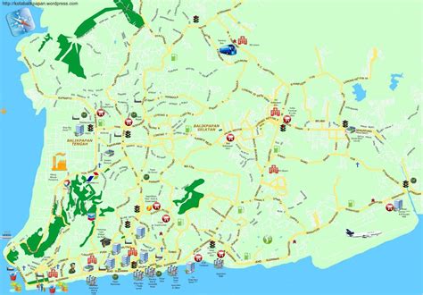 Persahabatan Blogger Balikpapan Pbb Map Of Balikpapan Balikpapan