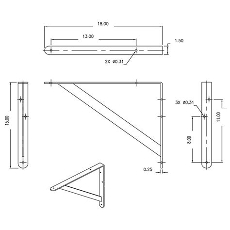 Asi Steel Wall Mount Locker Room Bench Bracket