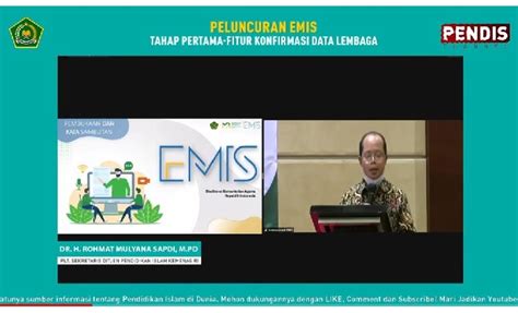Transformasi Digital Pendidikan Keagamaan Kemenag Rilis EMIS