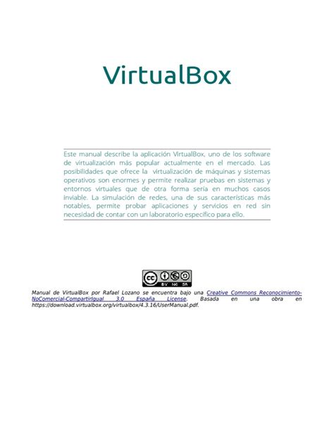 manual virtualbox pdf descargar gratis pdf virtualización