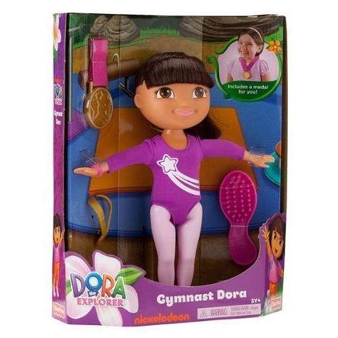 Nickelodeon Dora The Explorer Gymnast Gymnastic Doll New Nib 1817199336