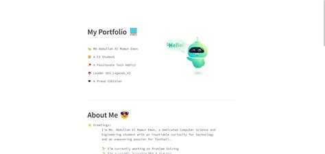 Md Abdullah Al Mamun Emon On Linkedin 🚀just Launched My Portfolio