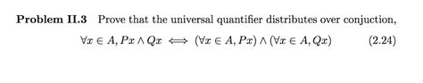 Solved Problem Ii3 Prove That The Universal Quantifier