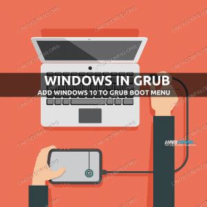 Booting A MS Windows OS Using GRUB Linux Tutorials Learn Linux Configuration