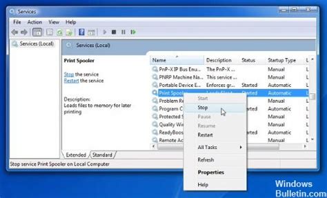 Blocked Or Fixed Print Job Queue Under Windows Windows Bulletin