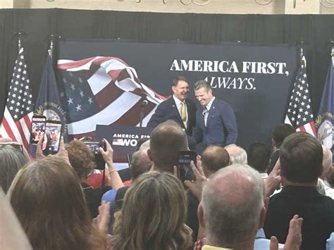 Defense Secretary Hegseth Joins Gallrein For Rally As Massie Campaigns