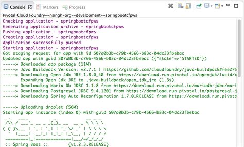 Spring Boot Deployment Through Cloud Foundry Eclipse The Eclipse Foundation