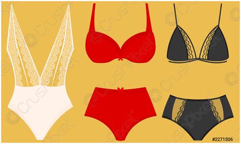 Mock Up Illustration Of Female Sexy Dress On Abstract Background Stock Vector 2271506 Crushpixel