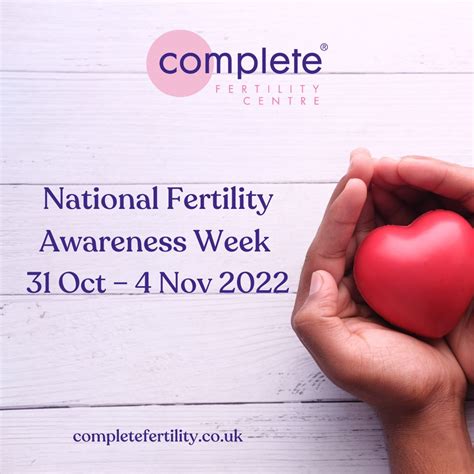 Complete Fertility Ltd On Linkedin National Fertility Awareness Week 📆