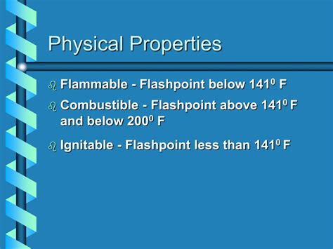 Chemical Hazards From Material Safety Data Sheet Ppt Chemistry