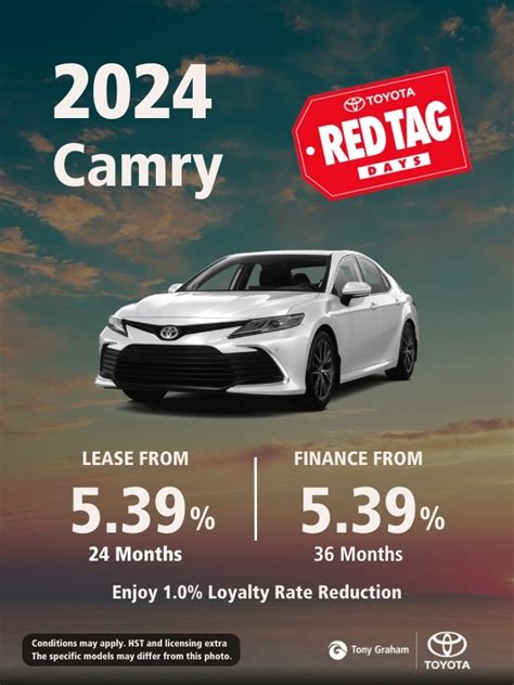 Sales Promo On Vehicles Tony Graham Toyota
