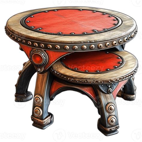 Steampunk Nesting Tables Furniture Piece Furniture Design 52884666 Png