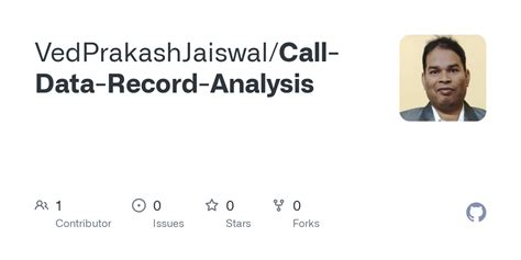 github vedprakashjaiswal call data record analysis