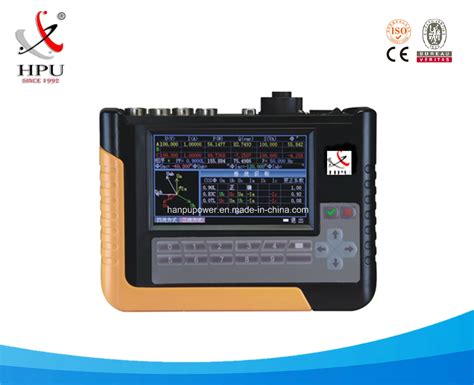 Hpu3031 Three Phase Energy Testing Instrument Outside Portable Field