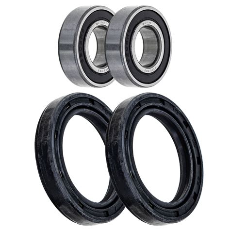 Niche Wheel Bearing Seal Kit For Kawasaki Mule 500 550 Klf300b Bayou