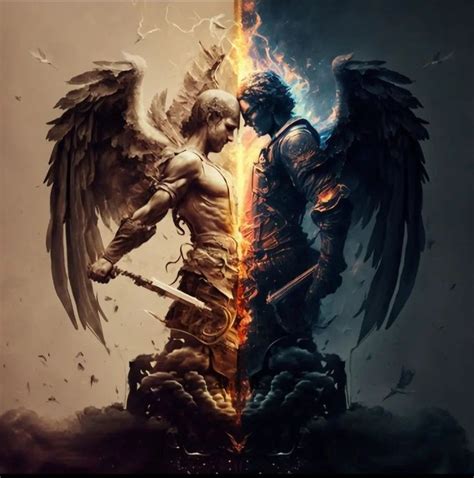 Angel And Demons Art