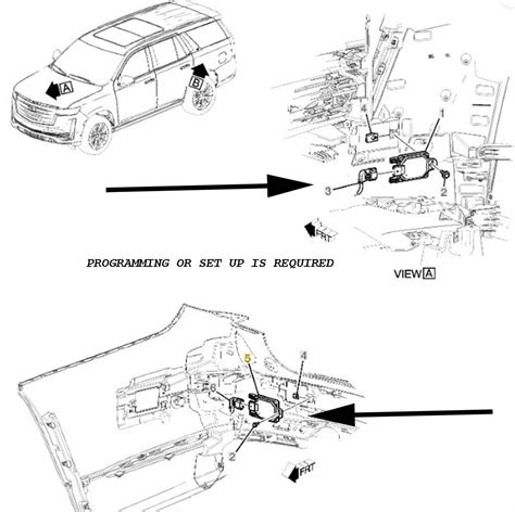 Oem Short Range Radar Driver Assist Module 2021 23 Escalade Suburban T Priorityautoparts2015