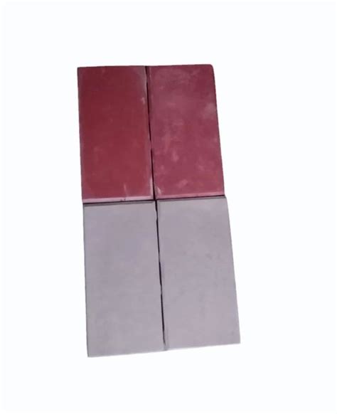 Red And Grey Rectangle Concrete Paver Block In Patna 50 Mm At ₹ 125