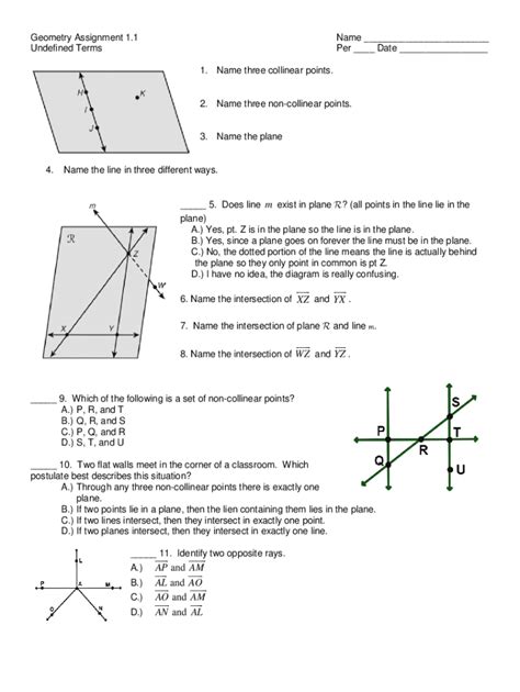 Fillable Online Geometry Assignment Fax Email Print Pdffiller