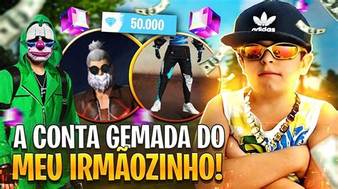 Meu IrmÃozinho E Sua Conta Gemada De 2 Reais Kkkkk Free Fire Youtube