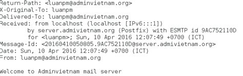 local mail server với postfix dovecot and squirrelmail trên centos 7