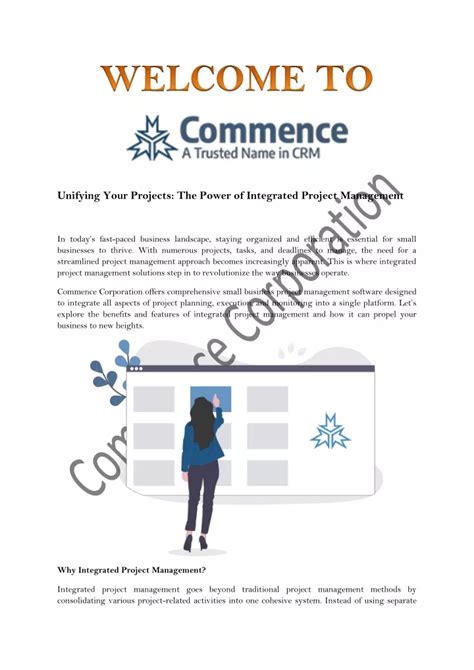 Ppt Centralize Your Projects Integrated Management Software