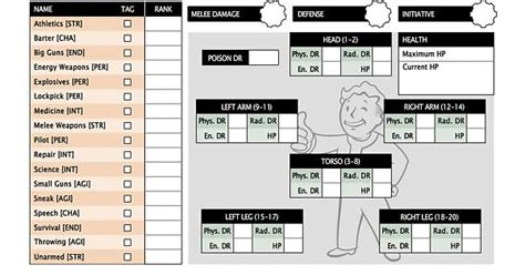 Fallour 2d20 Print Friendly Character Sheets Album On Imgur