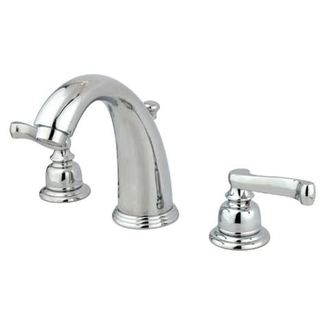Kingston Brass Royale 8 In Widespread 2 Handle Bathroom Faucets With