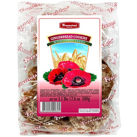 Franzeluta Gingerbread With Poppy Seeds — Mamtakim