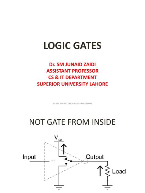 Logic Gates Pdf Logic Gate Electronics