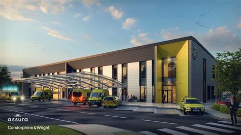 Dr Sam Barrell Cbe On Linkedin Launching Our New £11 Million Net Zero Ambulance Hub Development