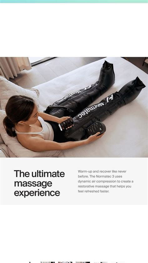 Hyperice Normatec 3 Recovery System With Patented Dynamic Compression Massage Technology