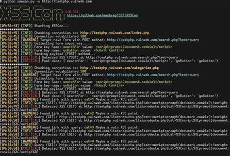 xsscon simple xss scanner tool