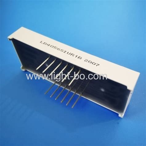 Ultra Bright Red Digit Inch Segment LED Display Common Anode For Instrument Panel