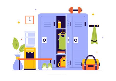 100 Team Locker Room Stock Illustrations Royalty Free Vector Graphics
