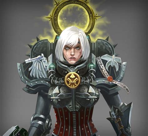 Adepta Sororitas Warhammer Art Warhammer 40k Artwork Warhammer 40k Rpg