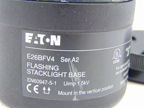Eaton Corporation E26bfv4 Stacklight Base
