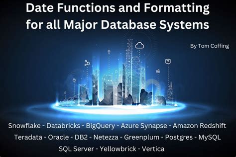 Tom Coffing On Linkedin Date Functions And Formatting For All Major