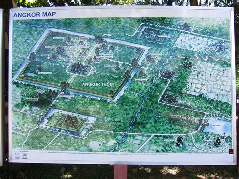Angkor Wat Temple Layout