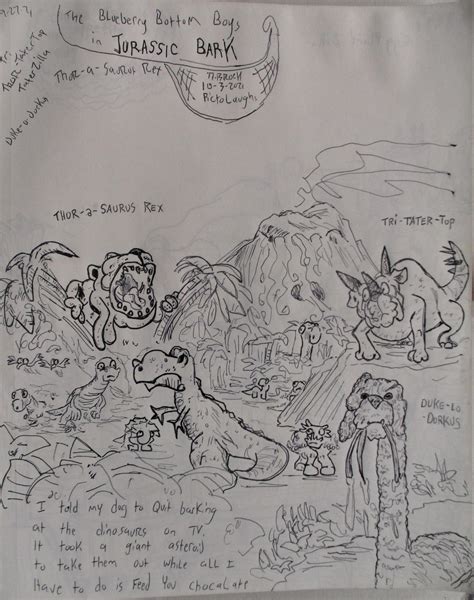 Bbb Jurassic Bark By Abrockbatman On Deviantart