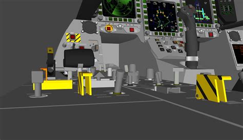 Cockpit Eurofighter Typhoon German Detailed 3d Turbosquid 1763099
