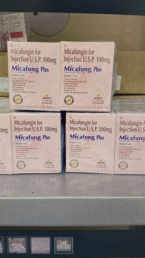 Micafungin Sodium Injection 100 Mgvial At ₹ 2980vial In New Delhi