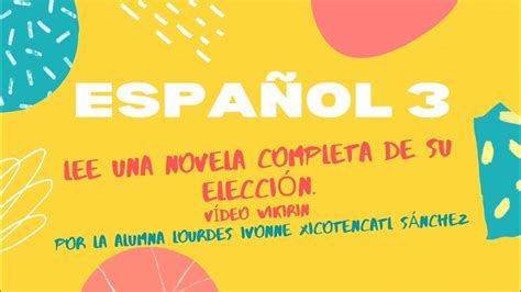 Lme 3 Secundaria Wikirin De La Novela Me Dicen Sara Tomate De La