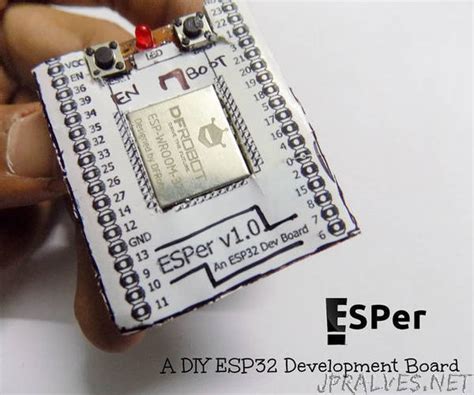 diy esp32 development board esper
