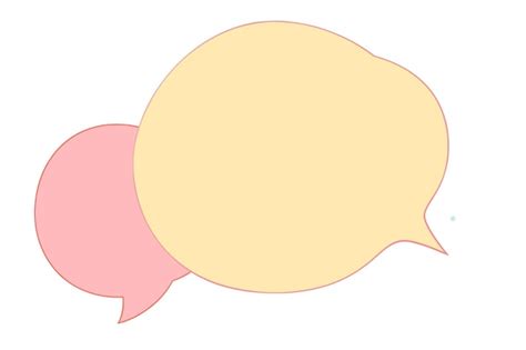 하 배경에 빈 파스텔 연설 거품 터 아이콘 대화 대화 연설 생각 구름 발표 연설 풍선 포스터 또는 스티커에 대한 빈 템플릿