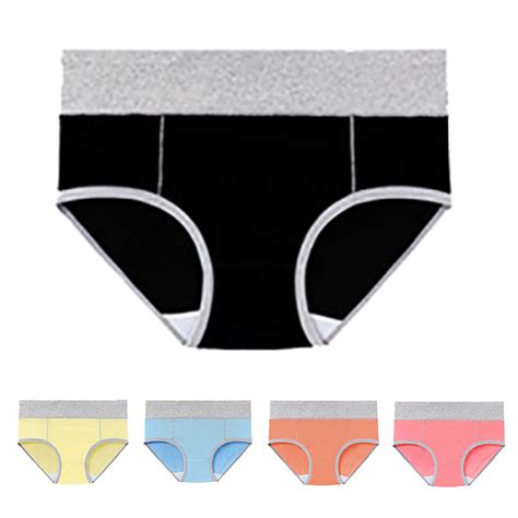 Wtxue Womens Panties Hipster Cotton Bladder Control Womens Cotton High